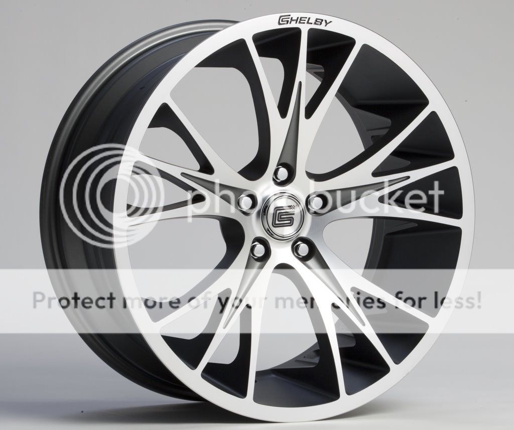 20x9/20x11 gunmetal/machined shelby cs-1 wheels | S197 Mustang Forum ...